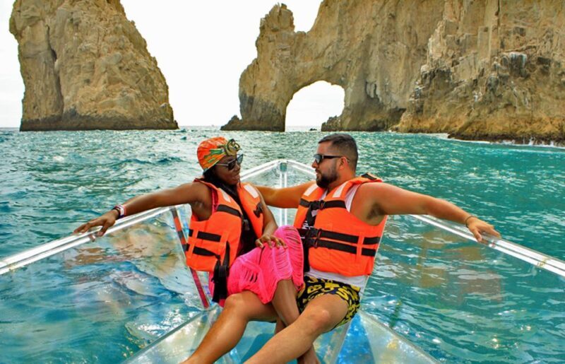 Los Cabos Arch & PelicanRock Cabo San Lucas CrystalBoat Tour - FAQ