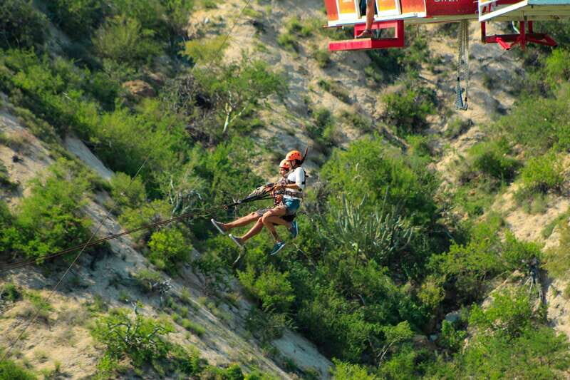 Los Cabos: Extreme Swing, Fly from the Glass Bottom Gondola - Key Points