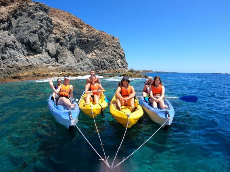Los Cristianos: Kayaking and Snorkeling with Marine Wildlife - Key Points