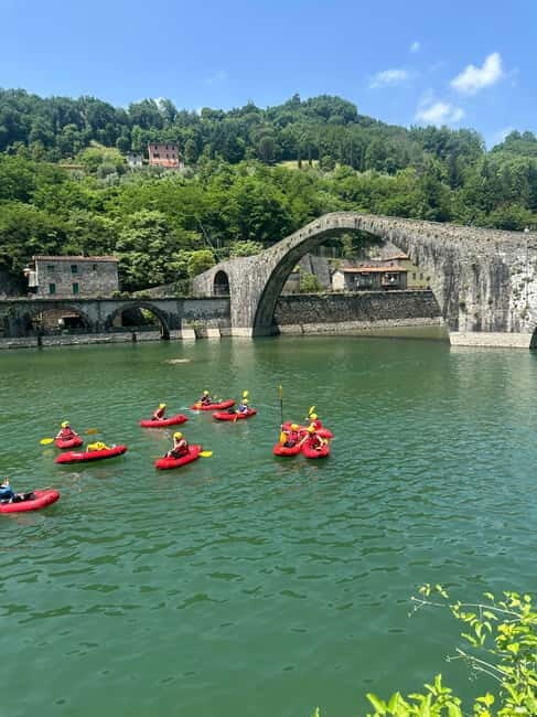 Lucca: kayaking at the devil's bridge - Key Points