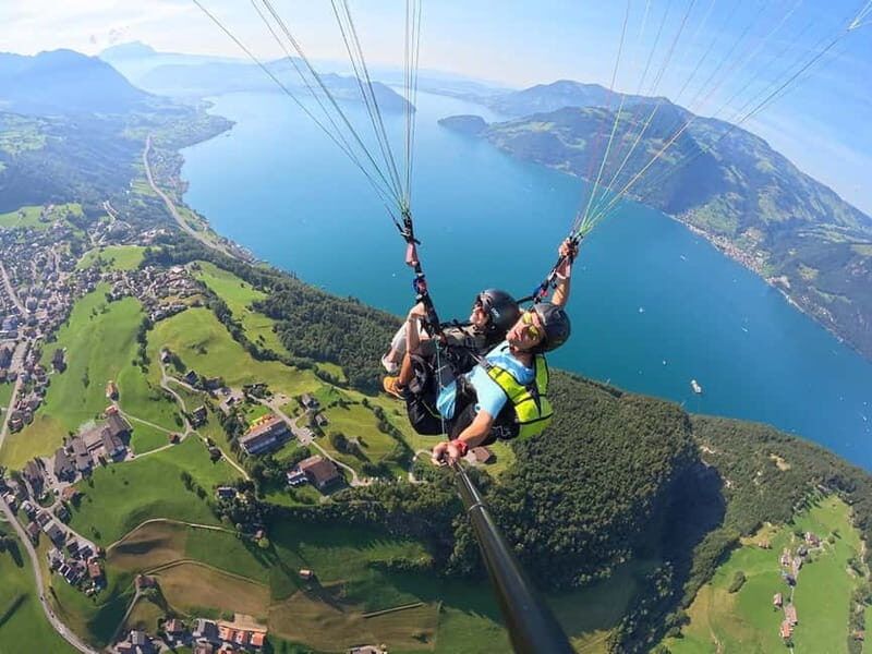 Lucerne: Paragliding Tandem Flights - What to Expect from the Paragliding Experience