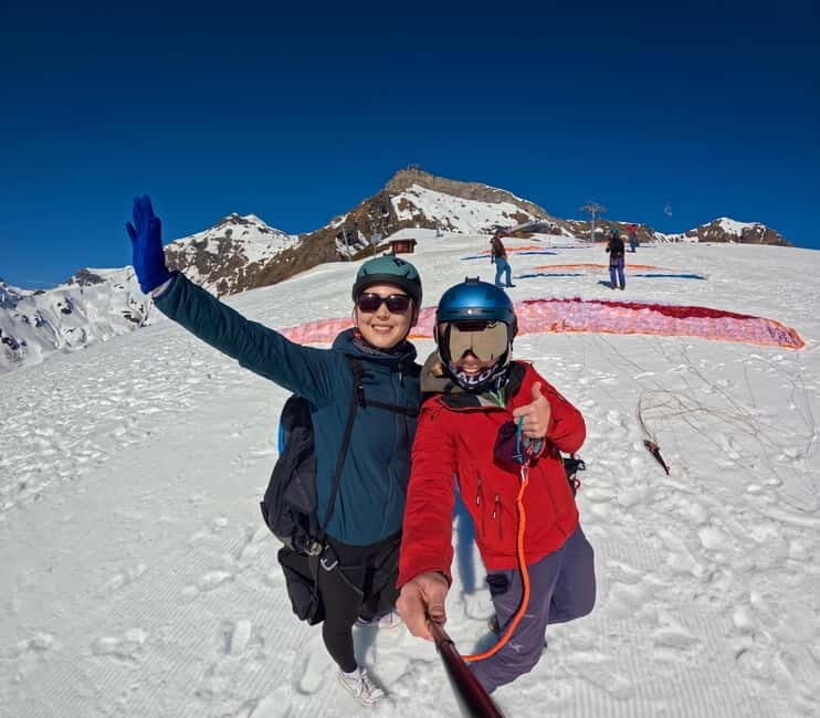 Lucerne: Paragliding Tandem Flights - Landing and Return