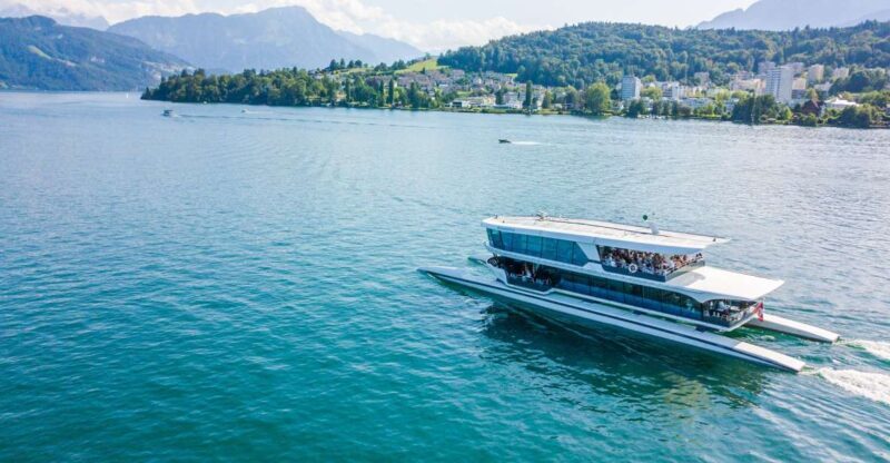 Lucerne: Round-Trip Catamaran Cruise on Lake Lucerne - Onboard Comfort and Facilities