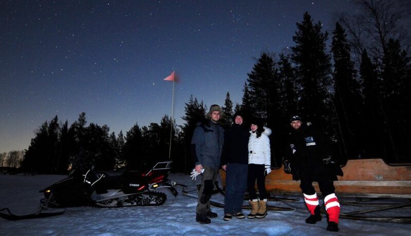 Luleå : Northern Lights Tour on a Snowmobile drawn Sled - Key Points