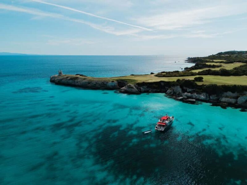 Lunch of lobster pasta in a cove in the Lavezzi Islands - A Complete Look at the Cruise Experience
