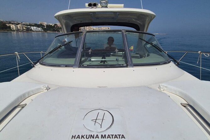 Luxury Motor Yacht in Estepona. Dophin spotting, swimming, etc - An Authentic Look at the Estepona Yacht Experience