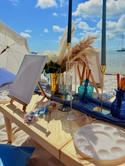 Luxury Outdoor Sip & Paint Experience- Near Miami - Detailed Breakdown of the Itinerary