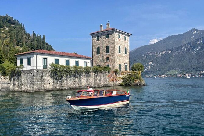 Luxury Private Boat Tour on Lake Como  Villas & Bellagio Visit - Key Points