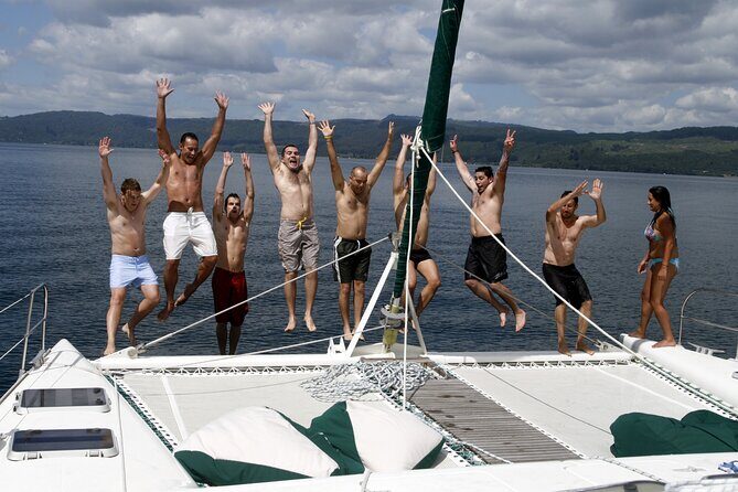 Luxury Sailing - Mori Rock Carvings - Taupo Sailing Adventures - Introducing Taupo Sailing Adventures’ Luxury Sailing Tour