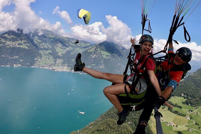 Luzern / Lucerne Professional Paragliding Tandem Flights - The Experience in Detail