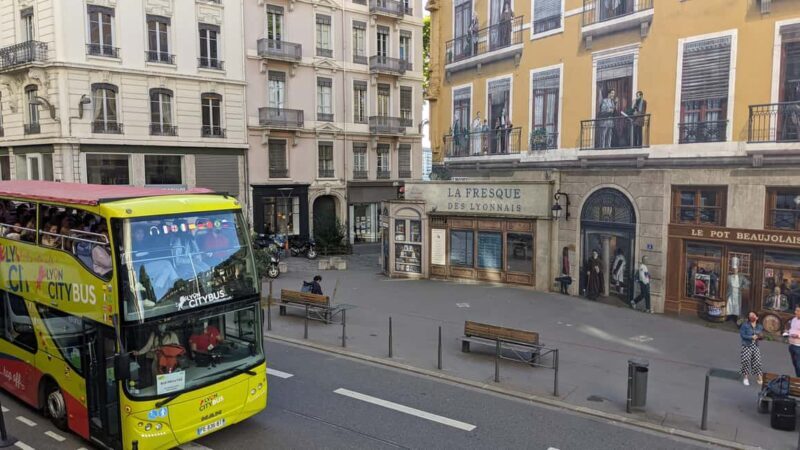 Lyon City Hop-on Hop-off Sightseeing Bus Tour - Key Points
