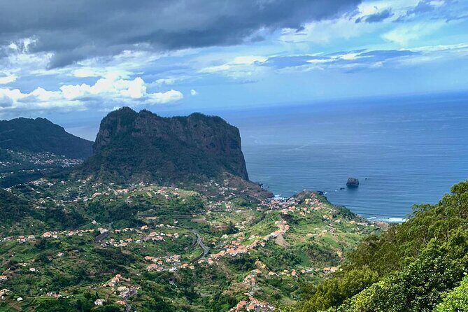 Madeira 4x4 Jeep Tour : Pico Arieiro & Santana Traditional Houses - The Classic View from Cristo Rei do Garajau
