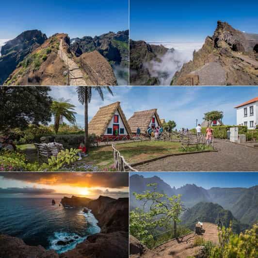 Madeira Funchal:East Tour Pico Arieiro & Santana&Laurissilva - Key Points