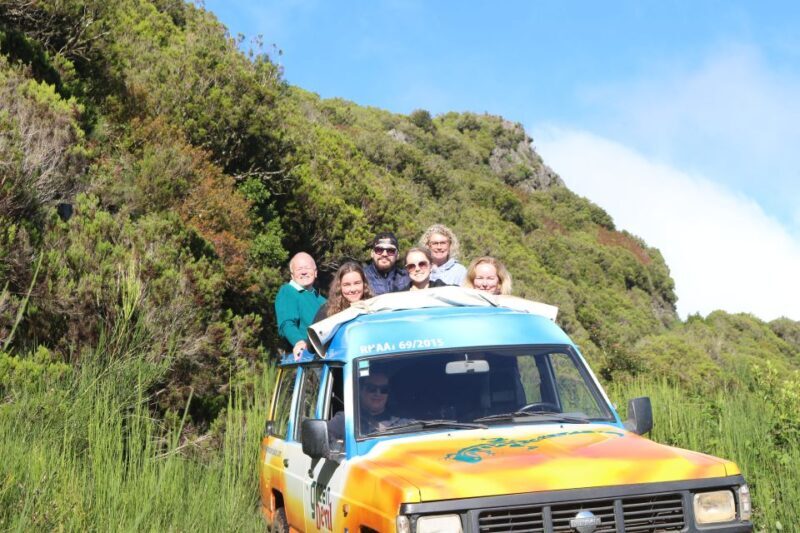 Madeira : Southwest coast, Run & Anjo´s Waterfall 4x4 Tour - The Transportation and Group Size