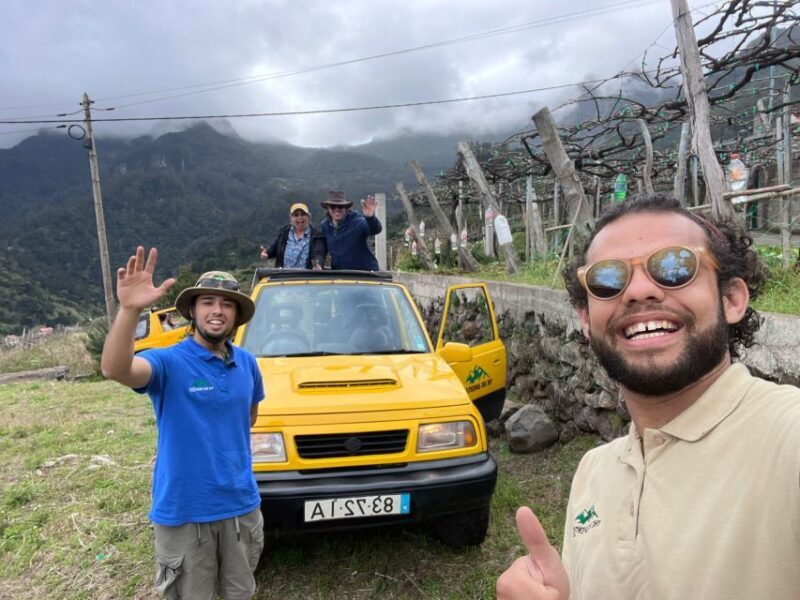 Madeira: Wine Tasting Guided Tour, Jeep Safari, & Viewpoints - Small Group Off-Road Experience