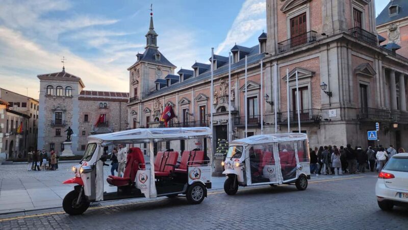 Madrid by Eco Tuk: Private tour, choose your duration! - Frequently Asked Questions