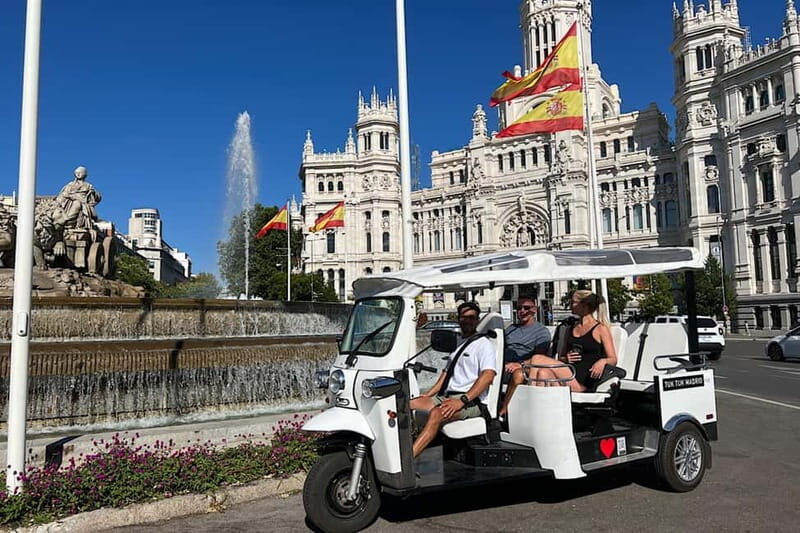 Madrid: Discover the City by Private Electric Tuk Tuk - FAQs