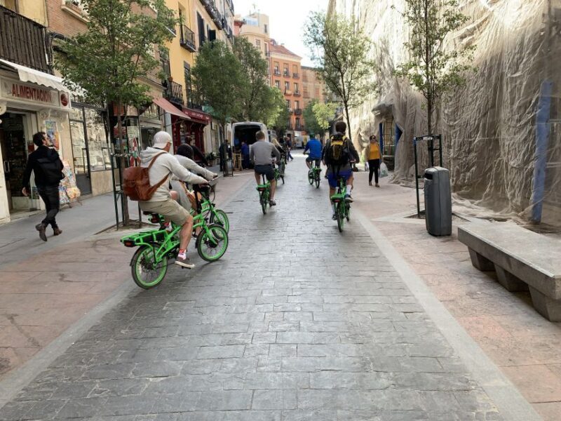Madrid: Literary Quarter & Retiro Park Electric Bike Tour - From Green Oasis to City Highlights