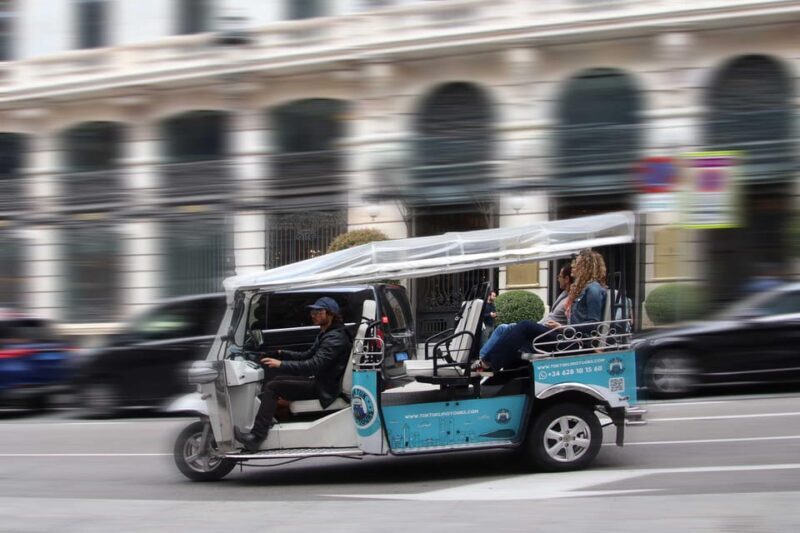Madrid: Make your own 60 minutes tuk tuk tour - A Closer Look at the Experience