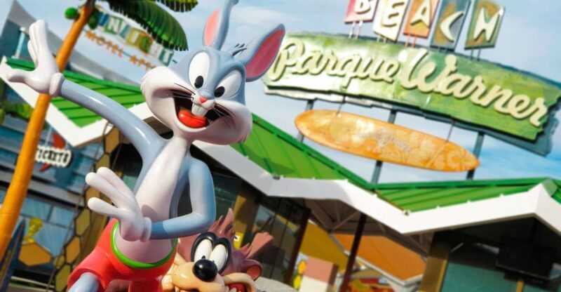 Madrid: Parque Warner Beach Entry Ticket - Key Points