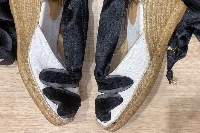 Make Authentic Espadrilles in Barcelona - Celebrating with Cava and Photos