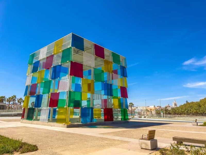 Malaga: Centre Pompidou Malaga Ticket and City Audio Guide - Key Points