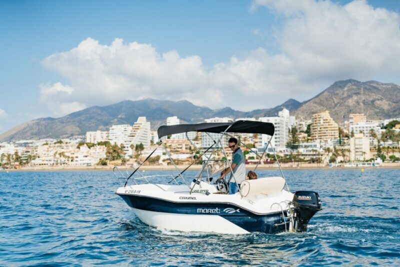 Malaga: License-free Boat Rental for Dolphin Watching - An Authentic and Versatile Water Adventure