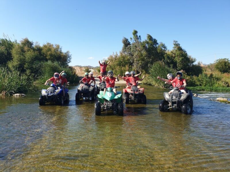Málaga: Off-Road 2-Seater Quad Tour through Land and River - FAQs