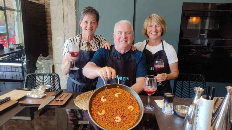 Málaga: Paella and Sangria Cooking Class with Market Visit - Key Points