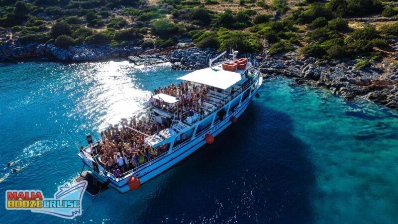 Malia: Booze Cruise Boat Party with Live Dj - The Sum Up