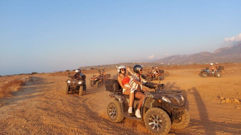 Malia: Off-Road Quad Safari Evening Tour / optional transfer - The Itinerary in Depth