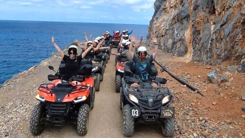 Malia: Off-Road Quad Safari Tour with Lunch and Transfers - The Final Stretch and Drop-Off