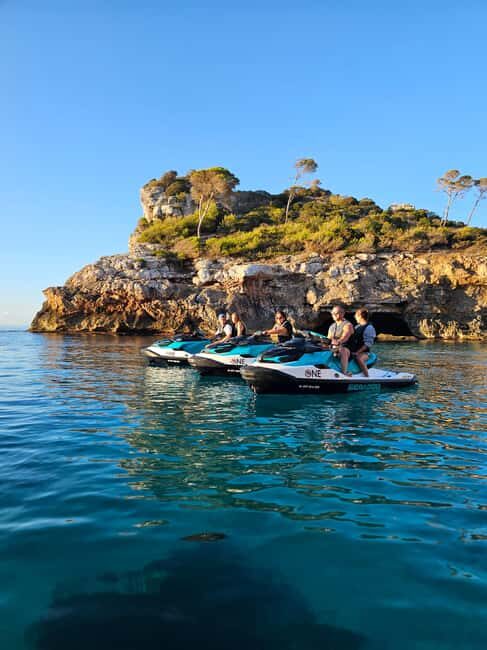 MALLORCA: CALA D'OR JET SKI TOUR, SUNRISE OR SUNSET - Key Points