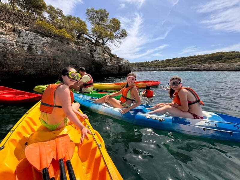 Mallorca: Kayak and Paddleboard Excursion Through Crystal Clear Caves - Exploring Cala Mondragó and Cala SAmarador