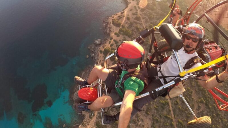 Mallorca: Paratrike Flight with Acrobatics and Engine Stop - The Thrill Factor: Acrobatics and Engine Shutdown