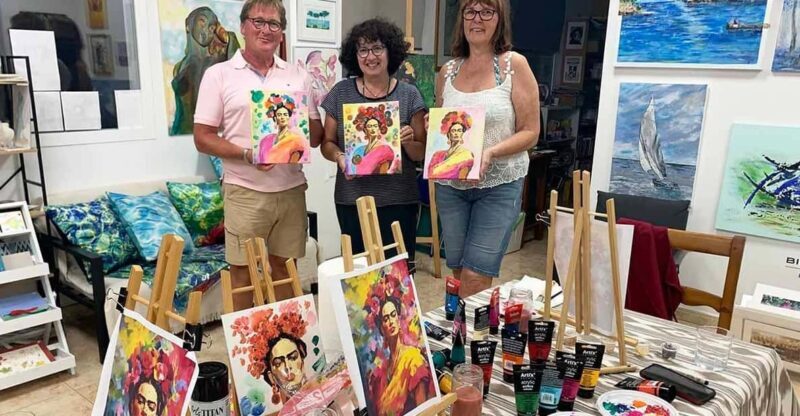 Mallorca/Porto Cristo: Paint your own Frida Kahlo - Discovering the "Paint Your Own Frida Kahlo" Experience in Mallorca
