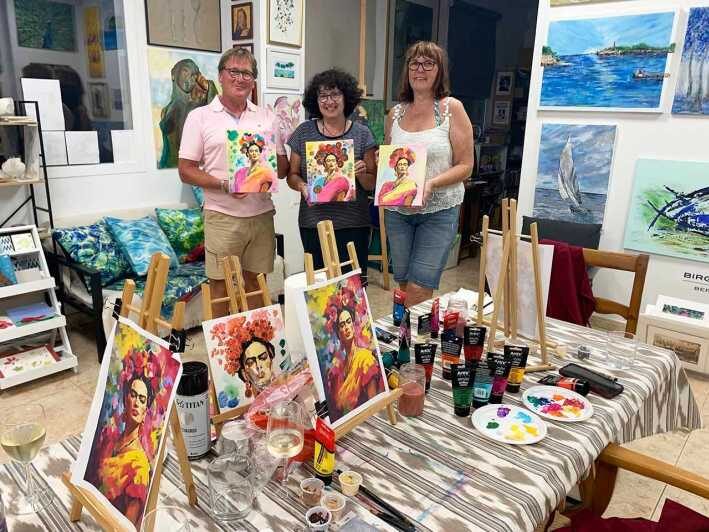Mallorca/Porto Cristo: Paint your own Frida Kahlo - An In-Depth Look at the "Paint Your Own Frida Kahlo" Workshop