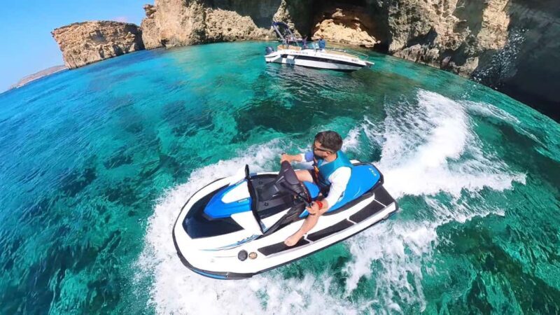 Malta 30 Minutes Jet Ski Rental / Hire - No License Needed - Who Would Love This?