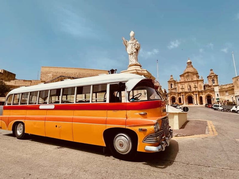 Malta: 5 hr Vintage Bus Tour - Mdina & Blue Grotto inc. food - Practical Aspects and Value