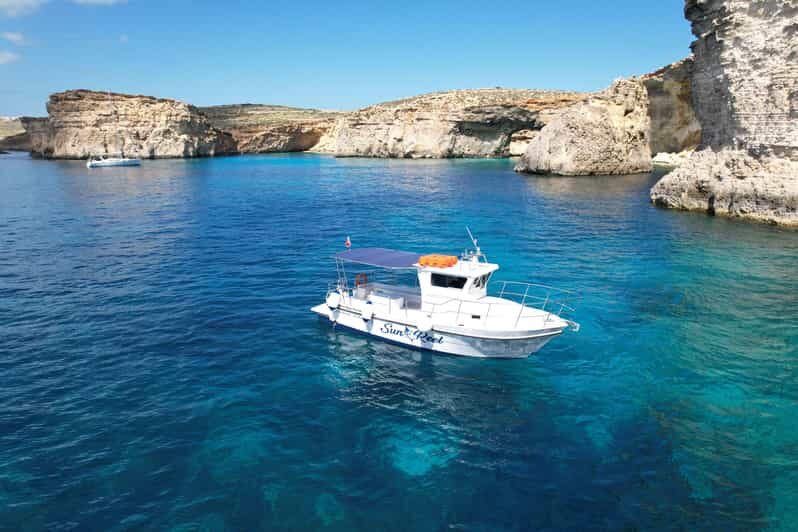 Malta: Blue Lagoon, Comino & Gozo  Private Boat Experience - Key Points