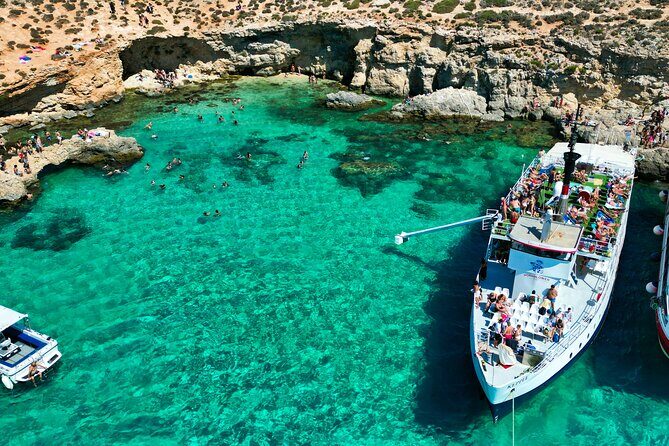 Malta: Comino, Blue Lagoon & Caves - swim, snorkel & slide - Introduction: What to Expect from this Comino & Blue Lagoon Tour