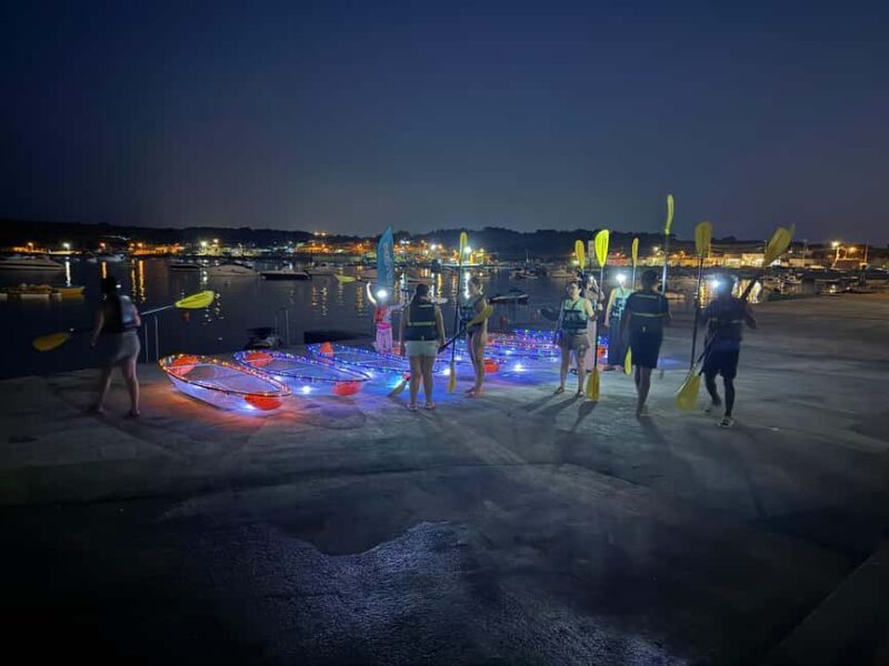 Malta: Illuminated Night Kayak Tour - Glow In The Dark - Key Points