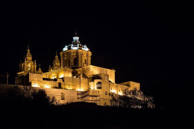 Malta under the stars guided tour of Valletta Waterfront, Rabat & Mdina - Key Points