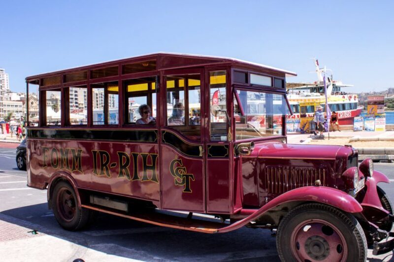 Malta: Vintage Bus Ride through the Three Cities - Why It’s a Good Deal