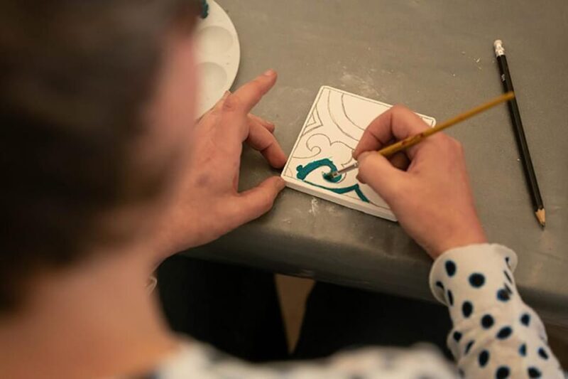 Maltese Tile - Souvenir painting workshop with local - An In-Depth Look at the Maltese Tile Workshop