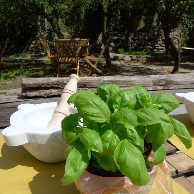 Manarola: Pesto Making Class with Tasting and Wine - The Authentic Flavors of Liguria