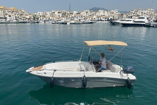 MANGO 5m 5pax - Unlicensed boat in Puerto Banus, Marbella - Why Consider Renting the Mango 5m Boat?