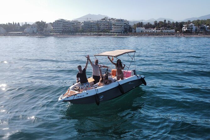 MANGO 5m 5pax - Unlicensed boat in Puerto Banus, Marbella - FAQ