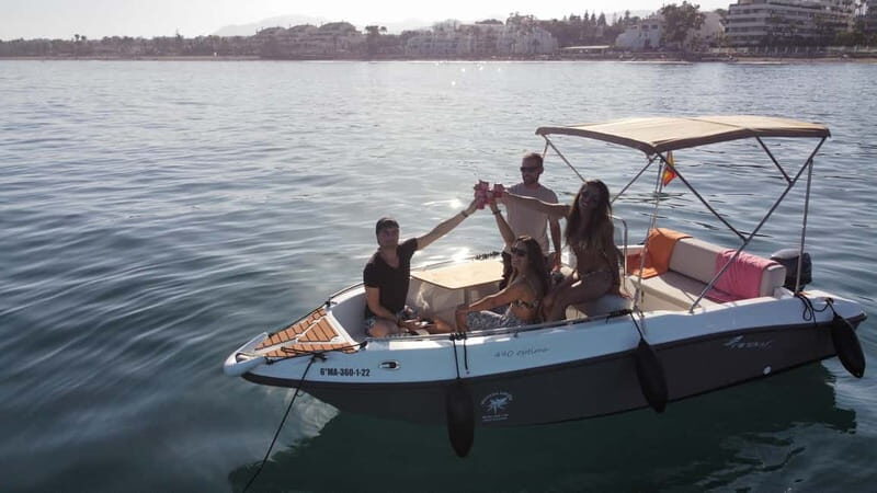 MANGO BOAT - Unlicensed boat in Puerto Banús - Why Choose Mango Boat in Puerto Banús?
