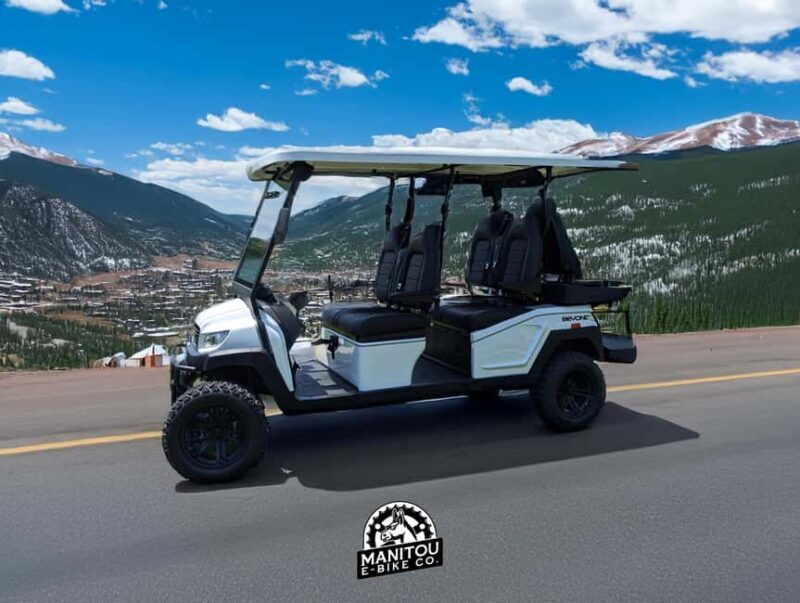 Manitou Springs: Pike's Peak Historic Tour by E-Golf Cart - Key Points